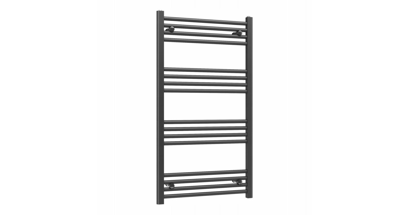 Törölközőszárító radiátor, Basic 60cm x 110cm, fekete